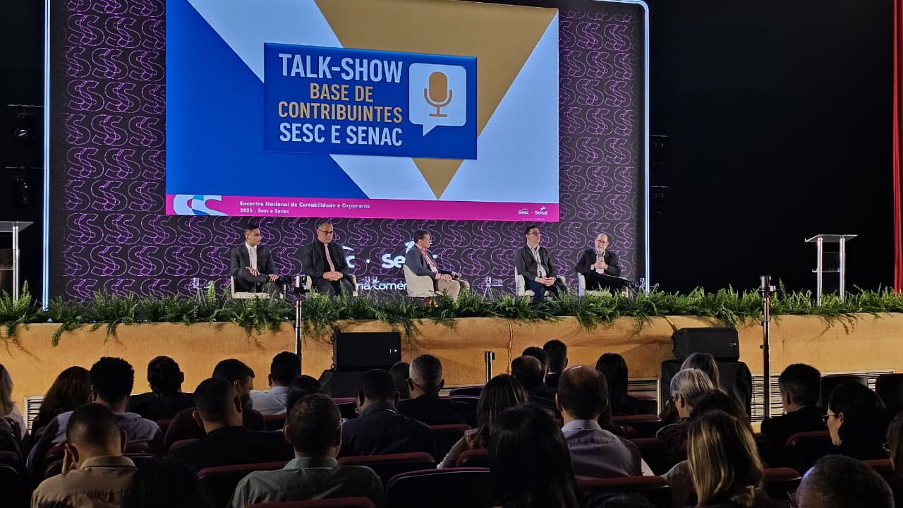 Talk Show debate base de contribuintes e integração entre Sesc e Senac ...